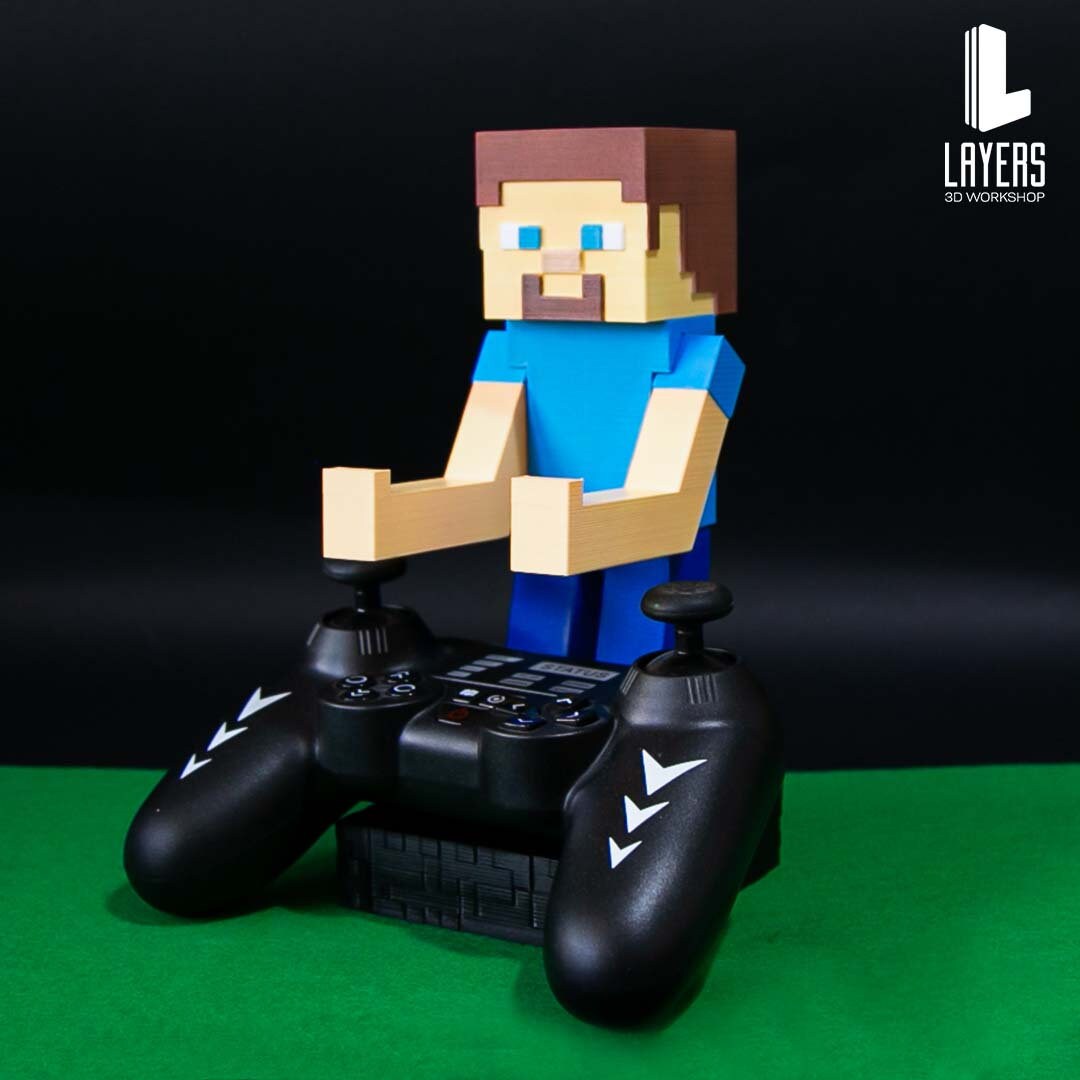 Minecraft Controller Stand Controller Holder Phone Holder Decor, Office ...