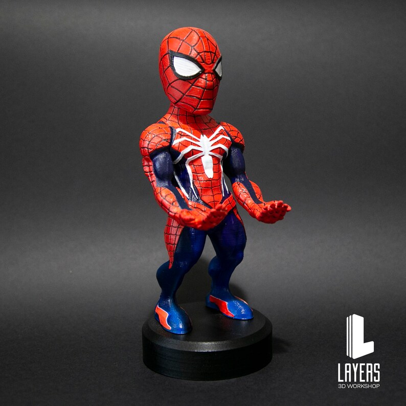 Spiderman Controller and Phone Stand | Controller Holder | Phone Holder ...