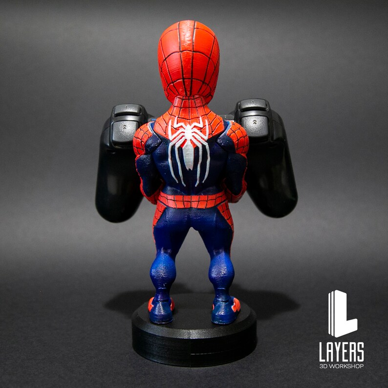 Spiderman Controller and Phone Stand | Controller Holder | Phone Holder ...