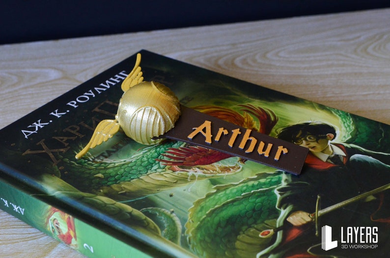 Personalized Golden Snitch Bookmark. Harry Potter. Graduation Gifts ...