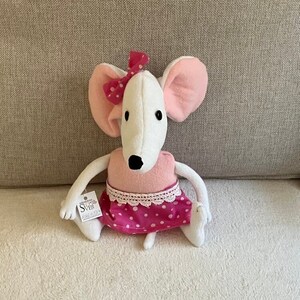 Handmade Sewn Tooth Mouse Plush Toy - Etsy