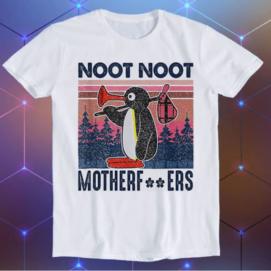 Angry Pingu Noot Noot Motherf***ers Meme Gift Unisex Gamer Cult Movie ...