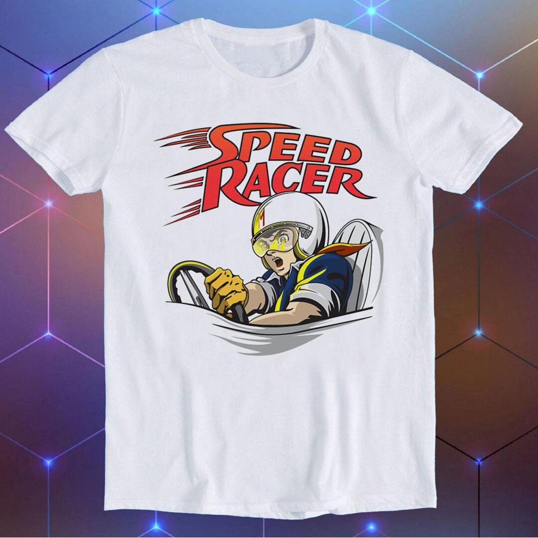 Speed Racer Go Movie Poster T Shirt Best Seller Funny Meme Unisex Men ...