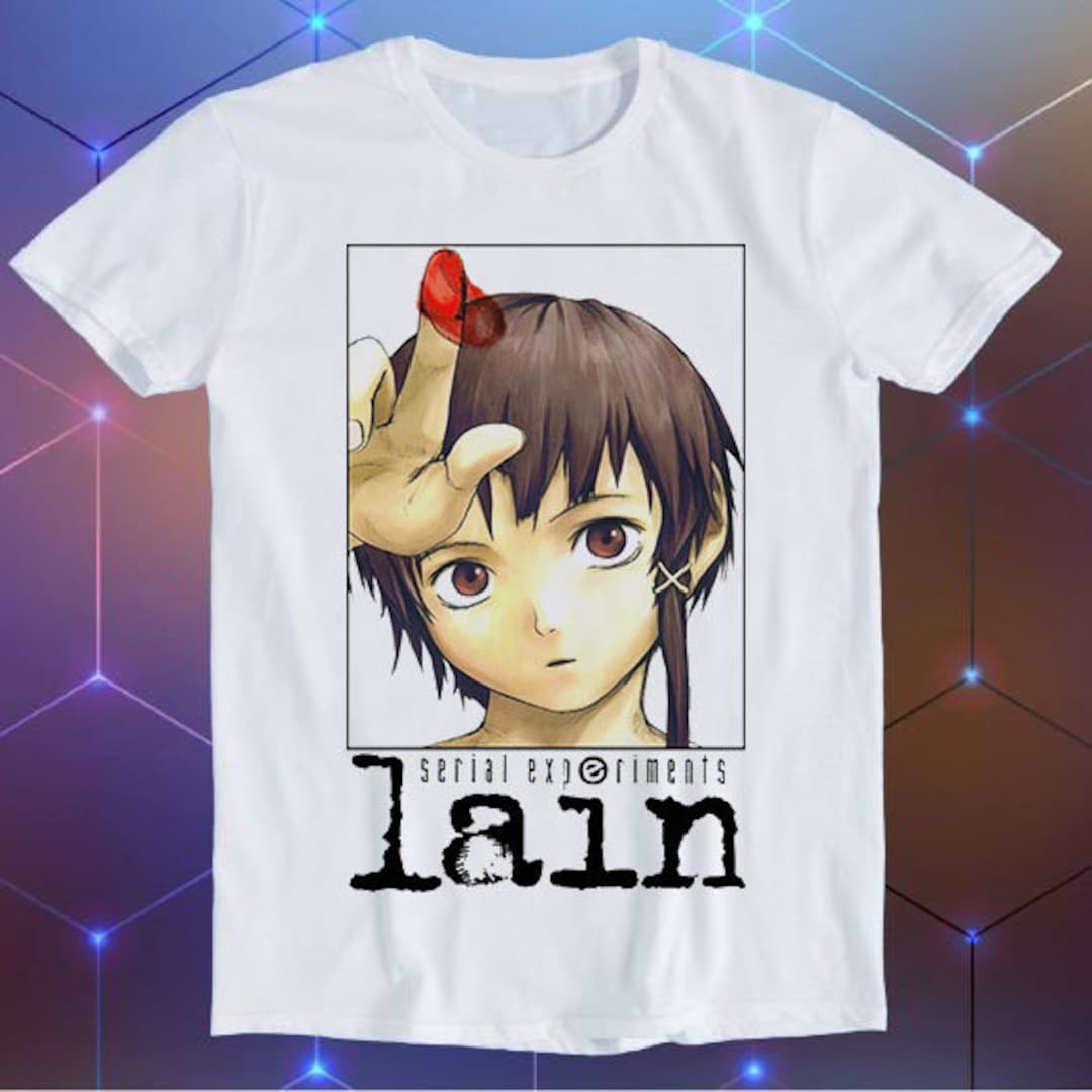 Serial Experiments Lain Anime Science Fiction Tee Meme Movie Music Cool ...