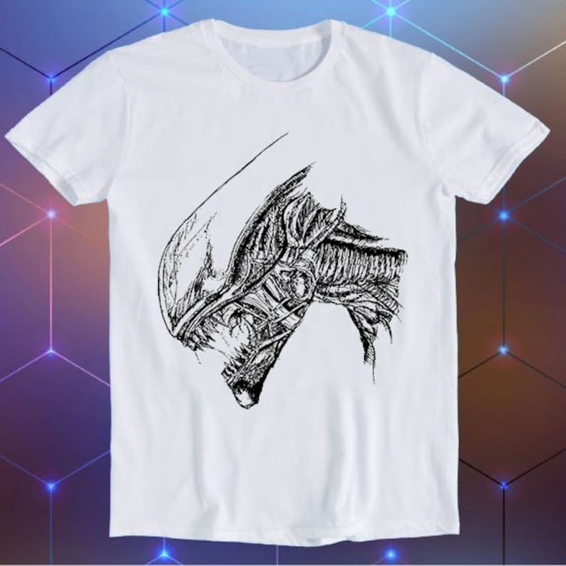 Aliens Xenomorphs Head Wariior 80s Cult Movie Sci Fi Cool - Etsy