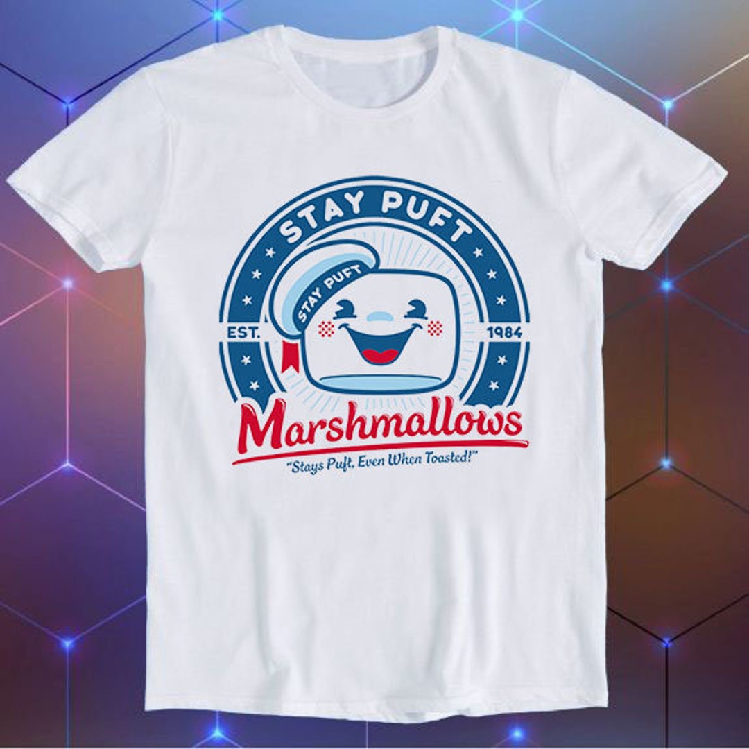 Stay Puft Ghostbusters 80s Cult Film Marshmellow Hilarious Witty Humor ...