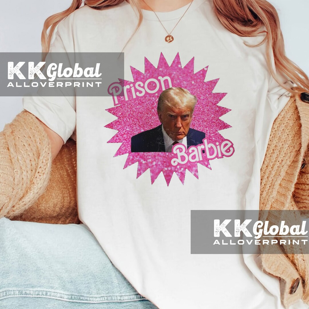 Prison Barbie Donald Trump Mugshot Sweatshirt - Etsy
