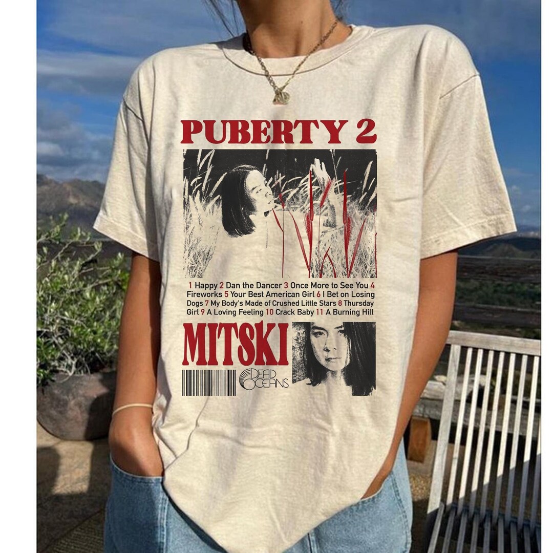 Mitski Puberty2 Shirt Vintage Album Mitski Shirt Mitski 90s - Etsy