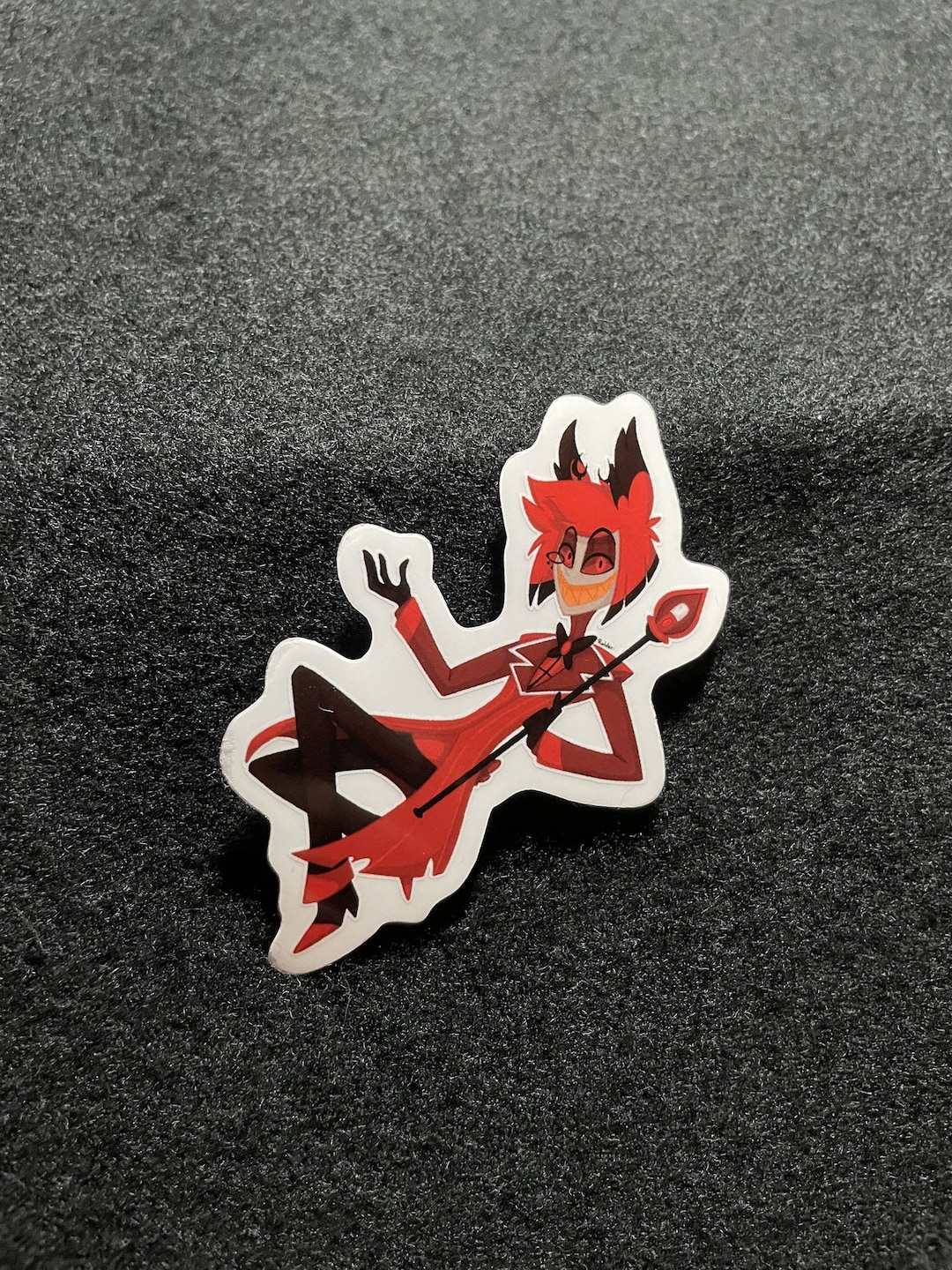Alastor Sticker Hazbin Hotel - Etsy