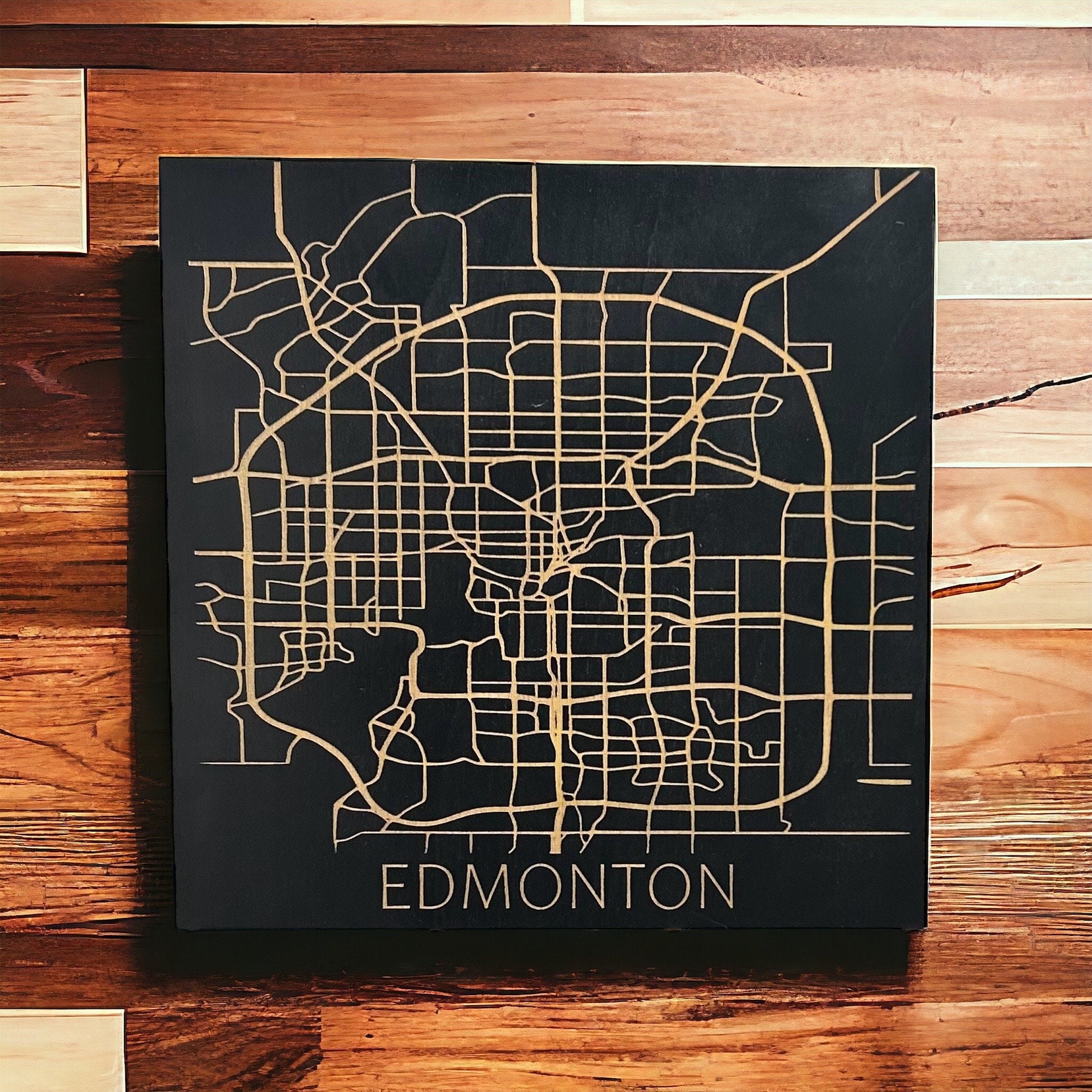 Edmonton Street Map - Etsy