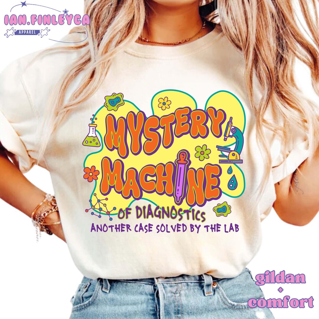 Lab Week 2025 Mystery Machine Shirt, Mystery Machine of Diagnostics ...