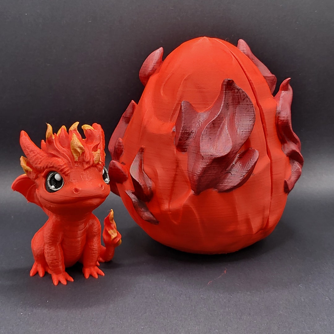 Dragon Egg Fire Von Stlflix.com - Etsy