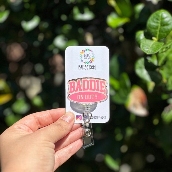 Baddie Badge - Etsy