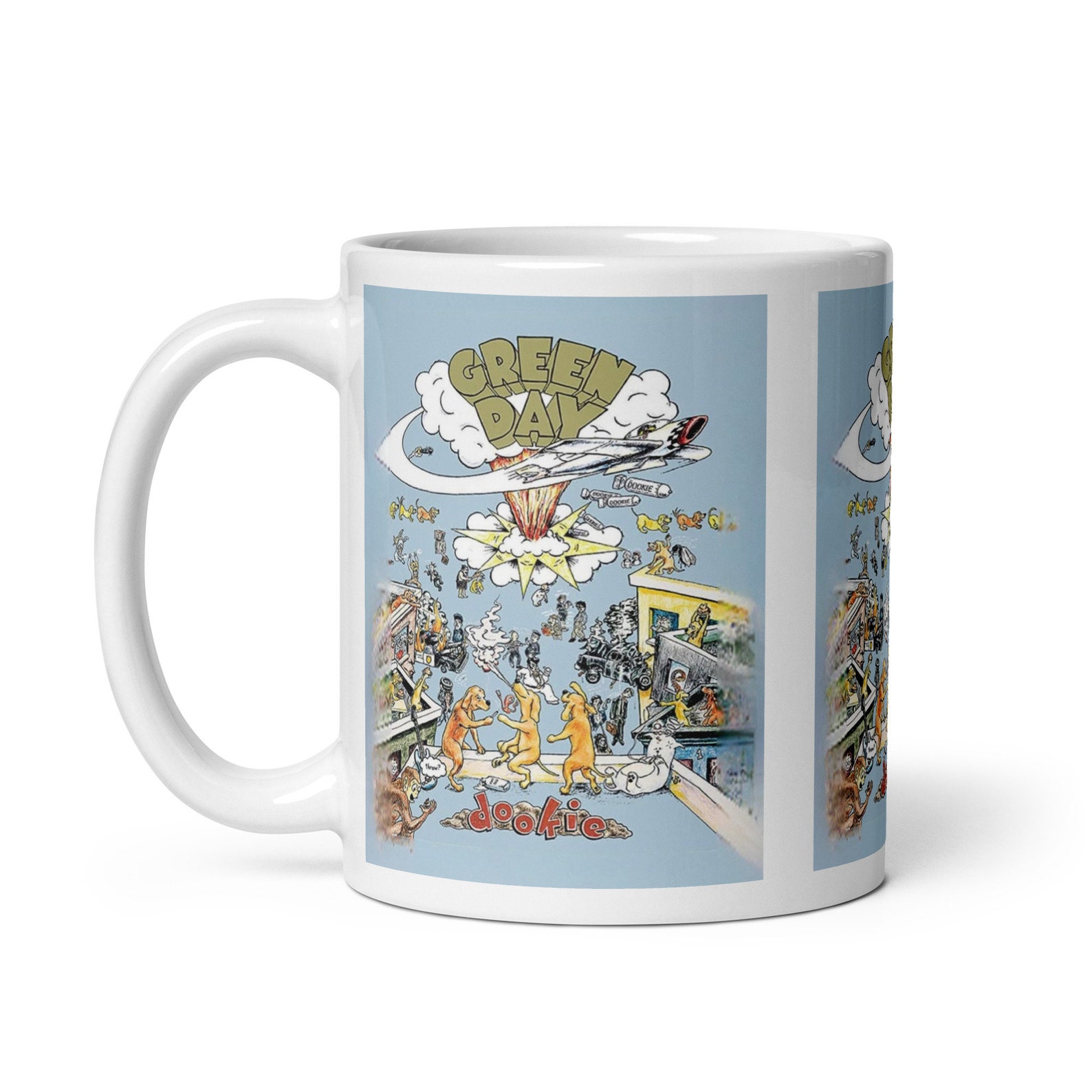 GREEN DAY Dookie Album Cover Mug for Rock Alternative Punk and Grunge ...