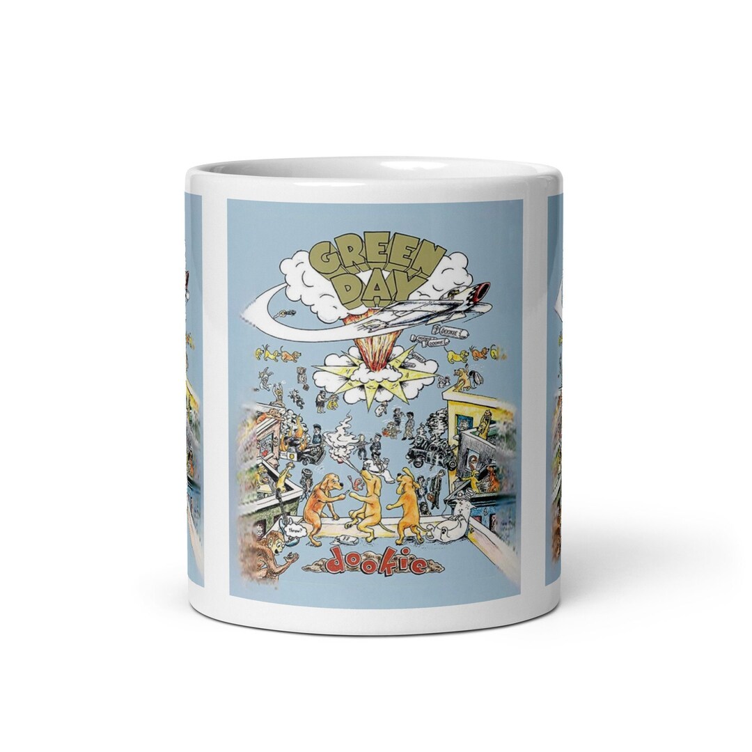 GREEN DAY Dookie Album Cover Mug for Rock Alternative Punk and Grunge ...