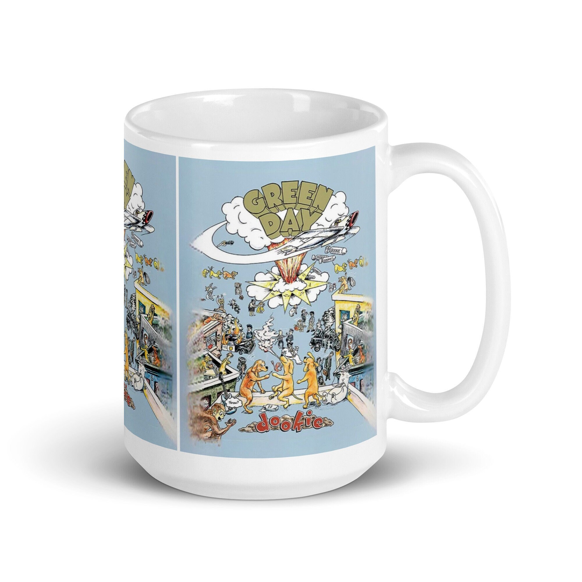 GREEN DAY Dookie Album Cover Mug for Rock Alternative Punk and Grunge ...