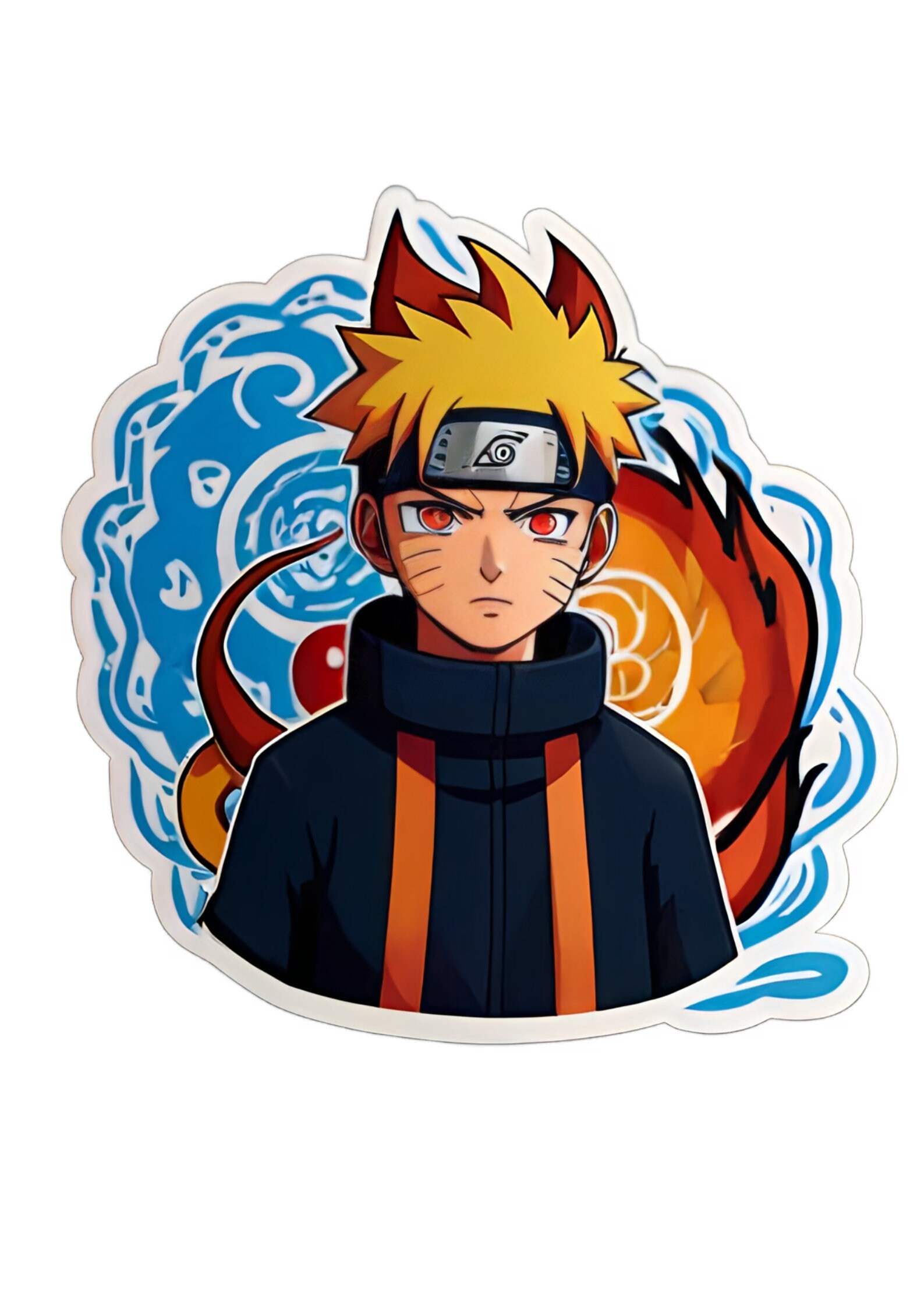 Naruto Kyuubi Chakra Mode Chibi