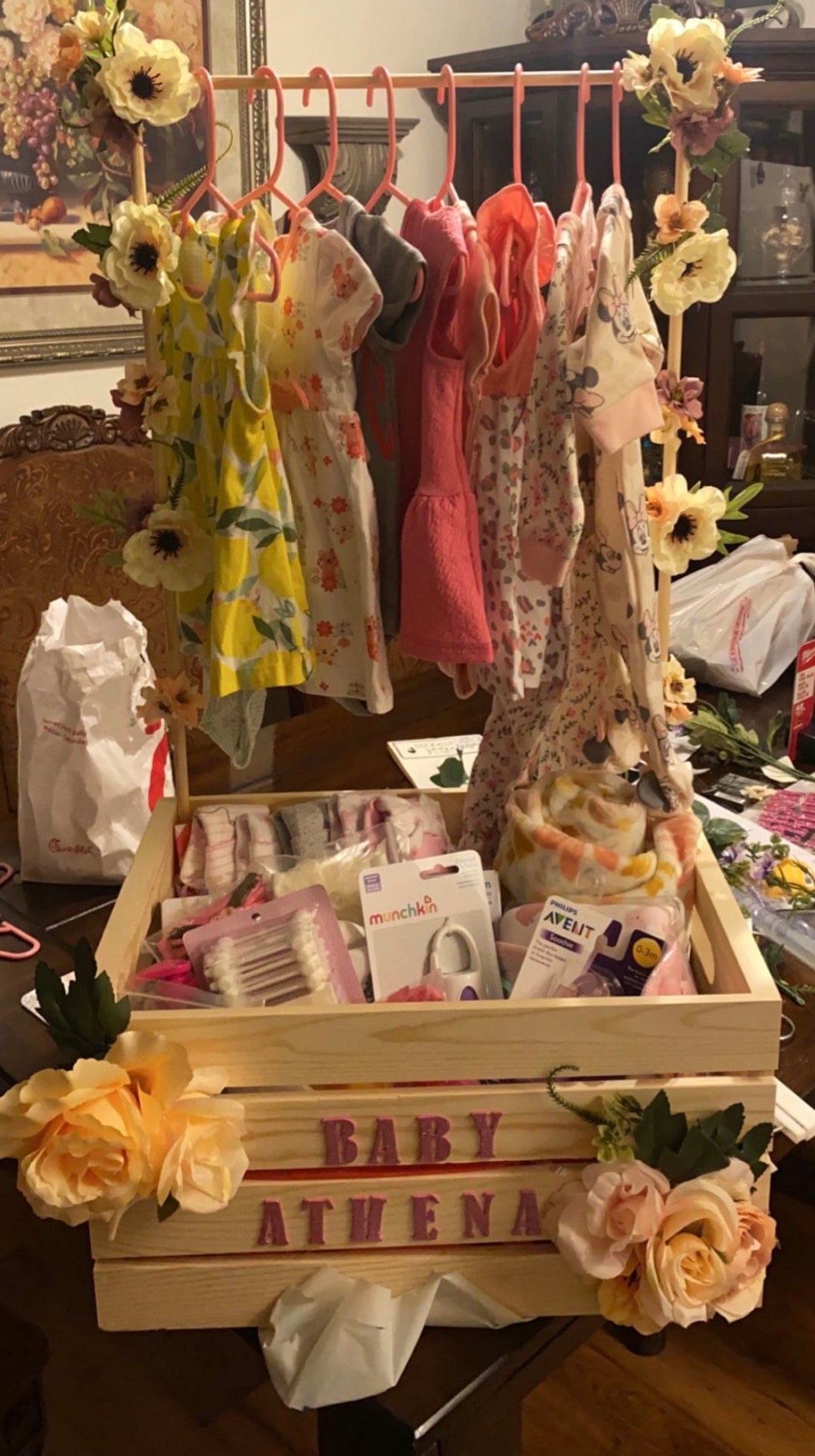 Gift Baskets /baby Crates - Etsy