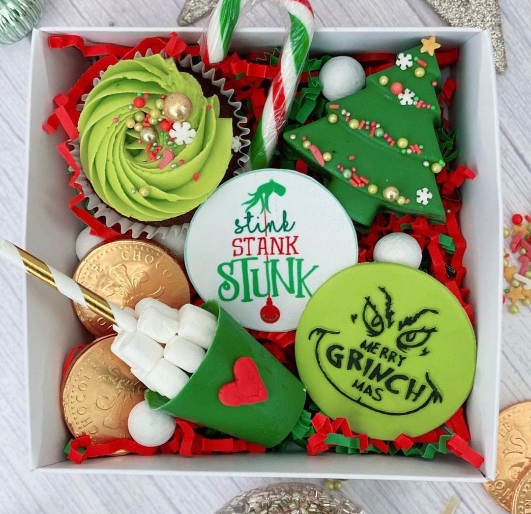 Edible Grinch Themed Images Merry Grinchmas / Stink Stank Stunk Edible ...