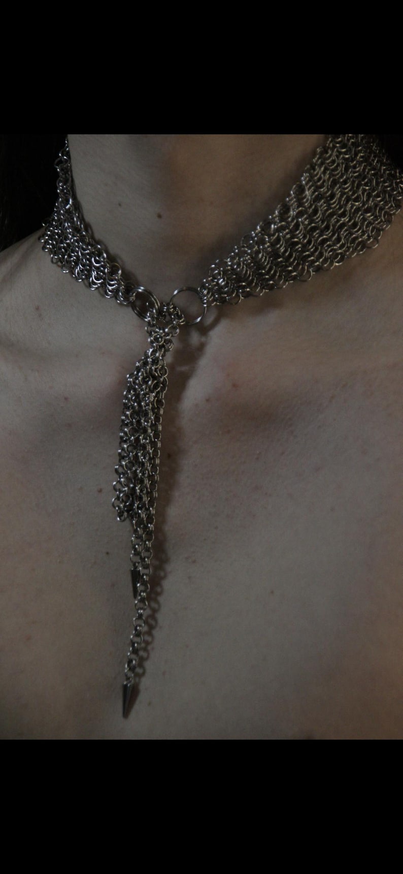 GROUNDED Chainmail Headband - Etsy
