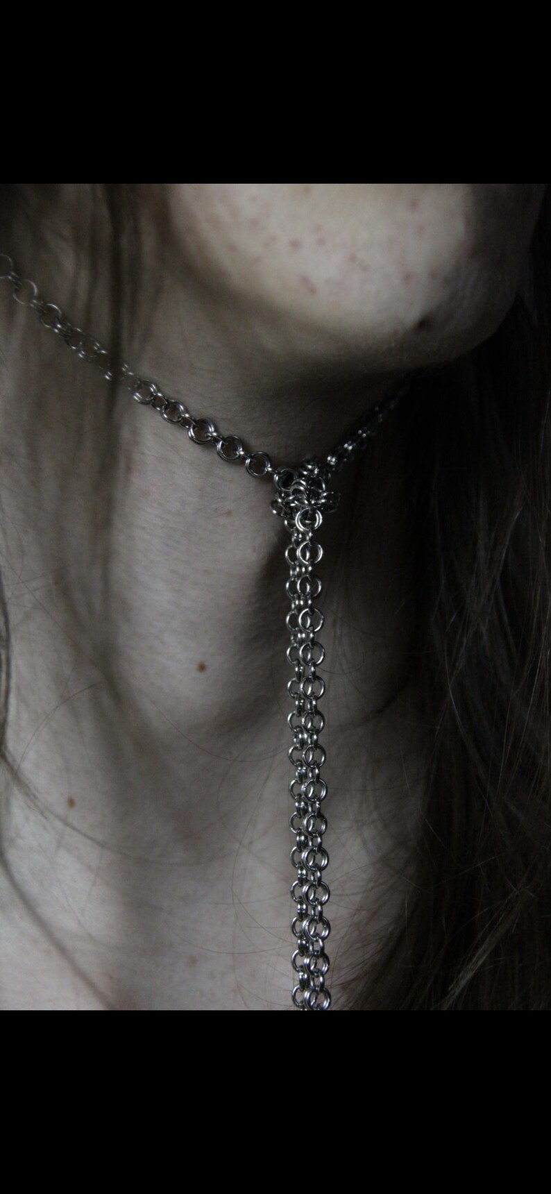 GROUNDED Chainmail Headband - Etsy