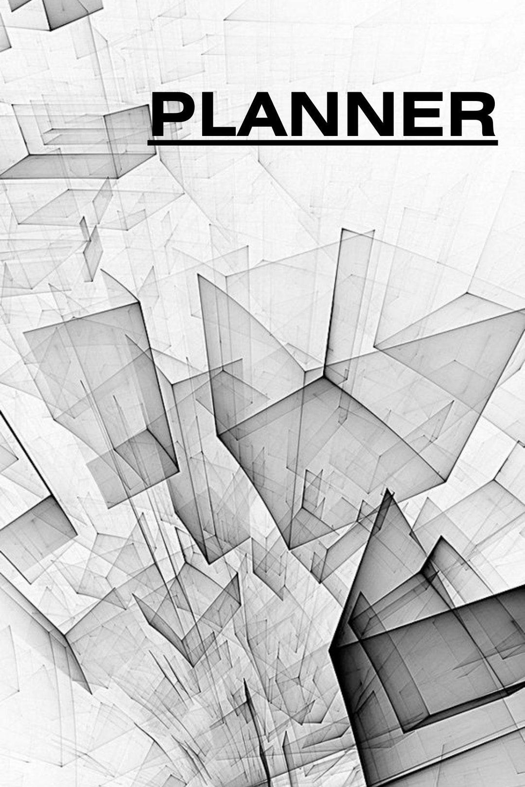 Planner Cover Page Diary Cover Page Printable and Editable - Etsy