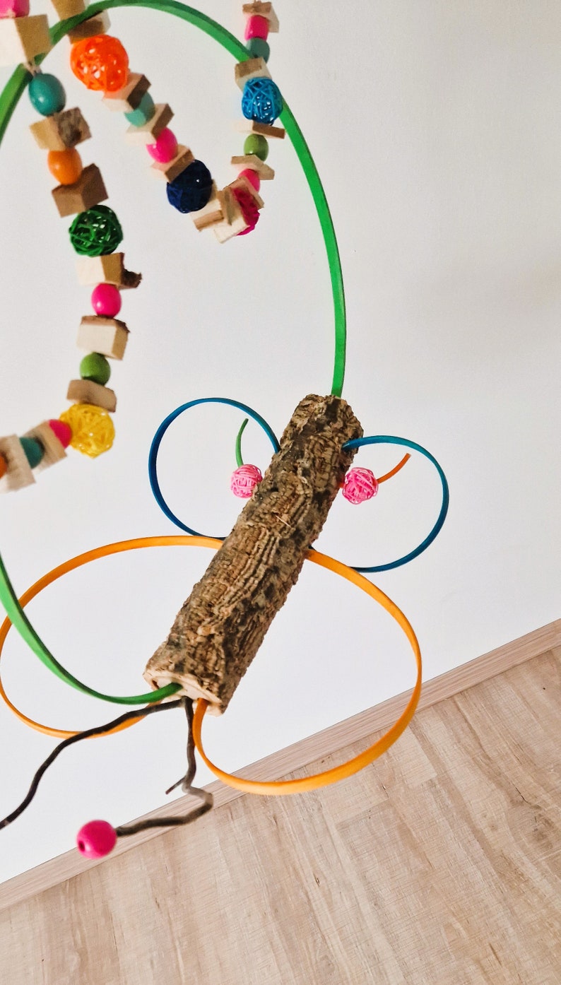 Butterfly, Outdoor Seat, Bird Toy for Cockatiels, Budgies, Pygmy ...