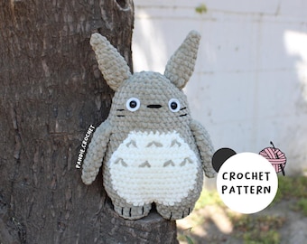 My Neighbor Totoro Crochet Pattern - Etsy