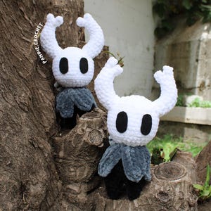 Hollow Knight Crochet Pattern, the Knight, Amigurumi Pattern, Hollow ...