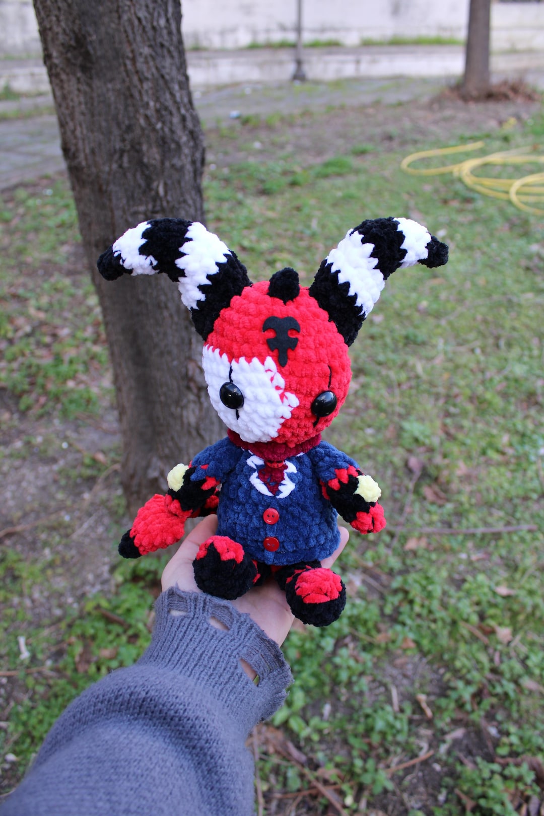 Blitzo Crochet Pattern, Helluva Boss - Etsy