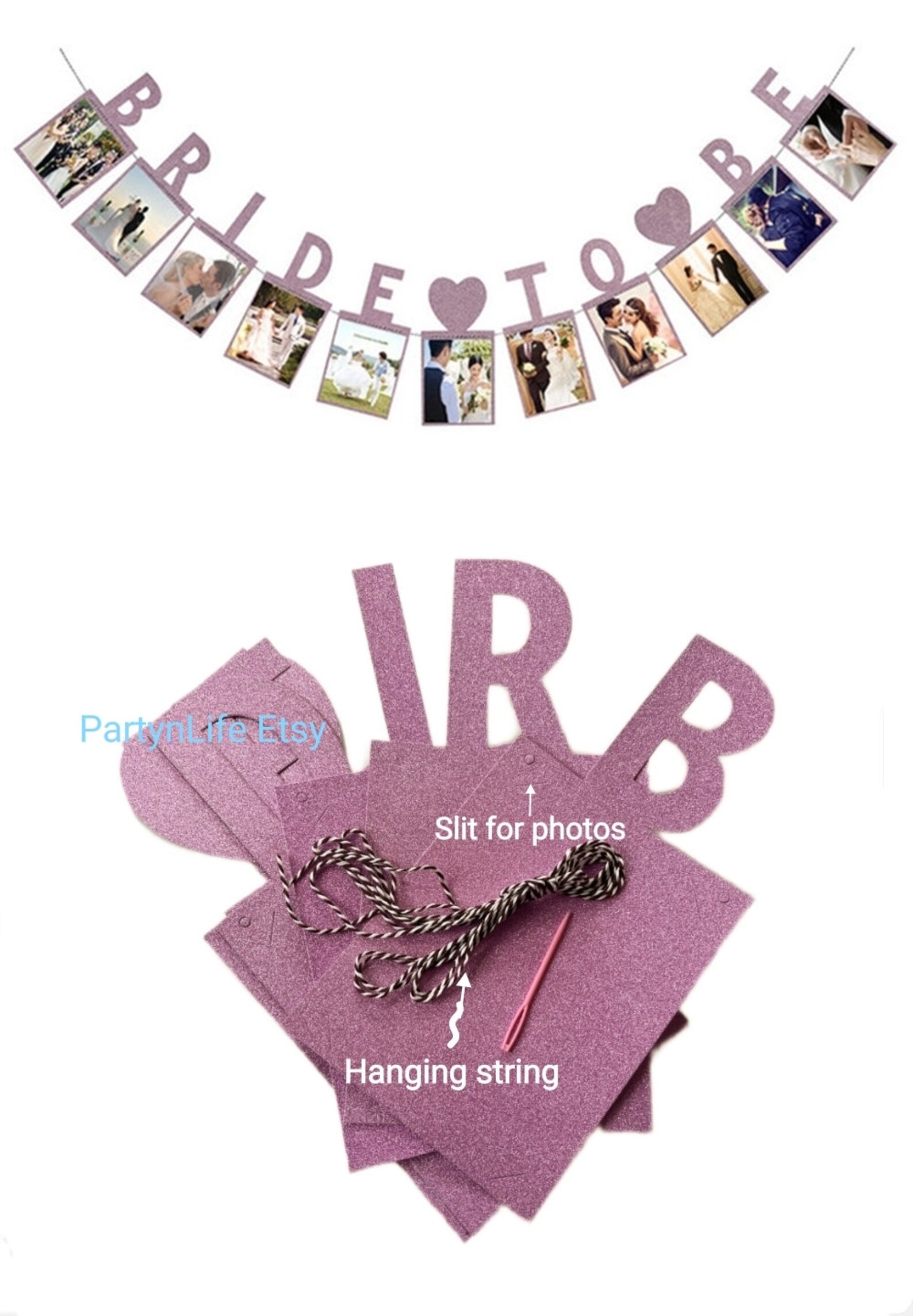 Hen Party Photo Banner Bride to Be Garland Decor for - Etsy UK