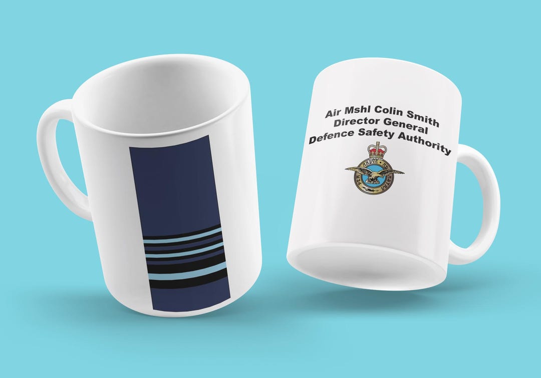 Custom RAF Mug – Personalised – Royal Air Force Officers Gift - Etsy