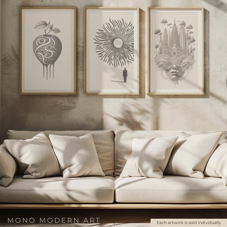 The Sun Bible Verse Art Print: Jesus Healing, Boho Sketch (digital ...