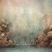 6 Fine Art Floral Digital Backdrops, Wedding Floral Backdrops ...