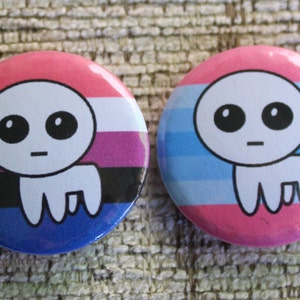 Autism Tbh Creature Pride Badge - Yippee LGBTQIA+ Button Pin - Etsy