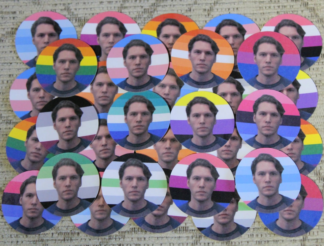 Jerma Pride Stickers - Pack of 4 Jerma985 Twitch Streamer LGBTQIA+ ...