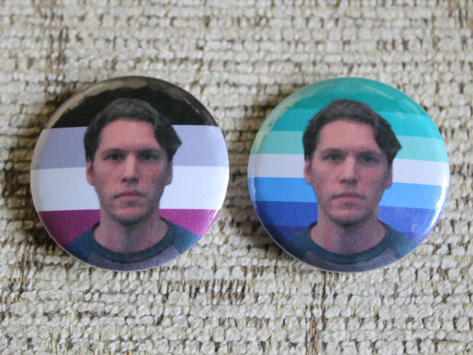 Jerma Pride Badge Jerma985 Twitch Streamer LGBTQIA Button Pin - Etsy