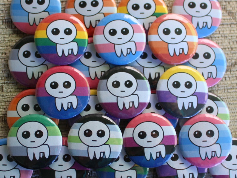 Autism Tbh Creature Pride Badge Yippee LGBTQIA Button Pin - Etsy UK