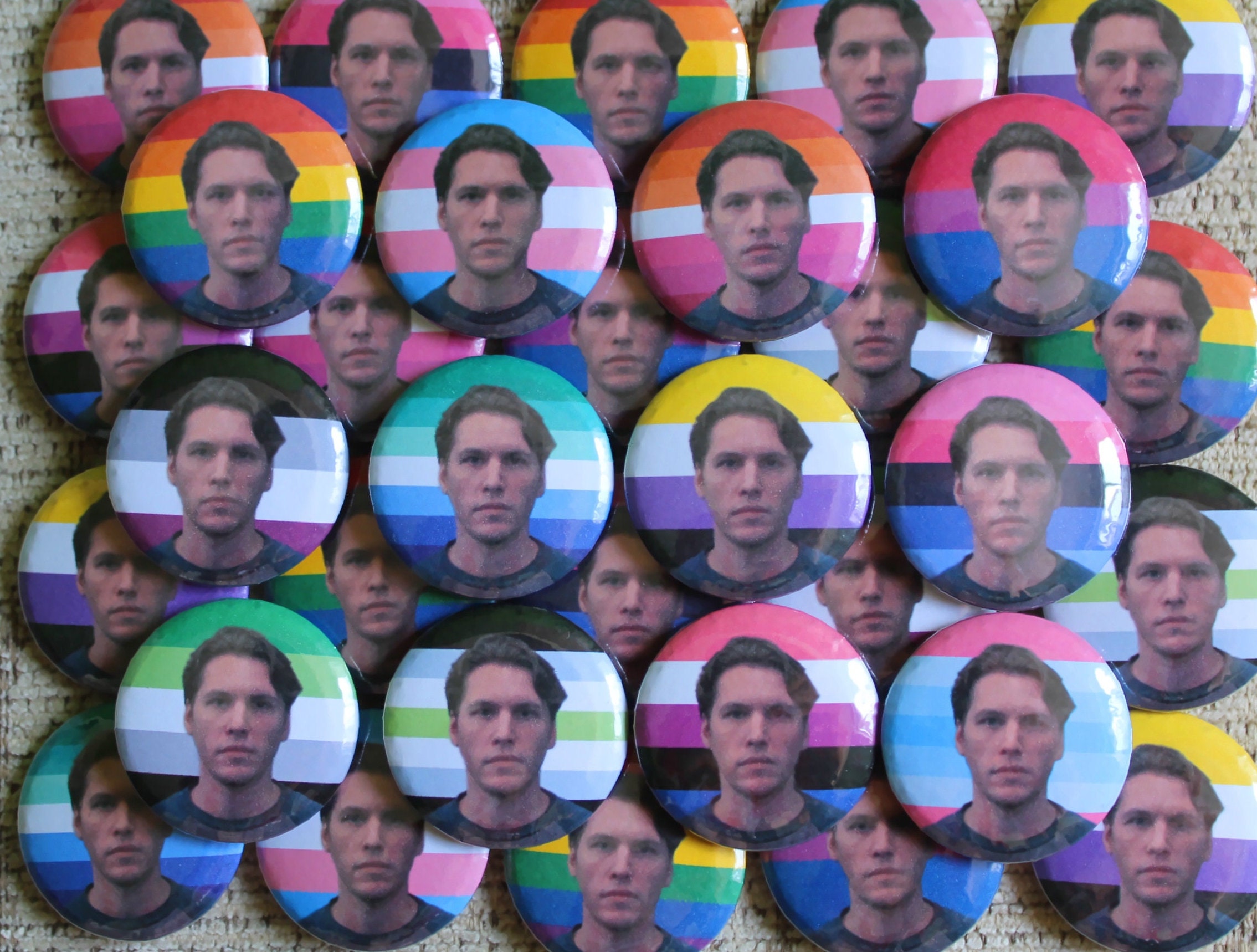 Jerma Pride Badge - Jerma985 Twitch Streamer LGBTQIA+ Button Pin - Etsy