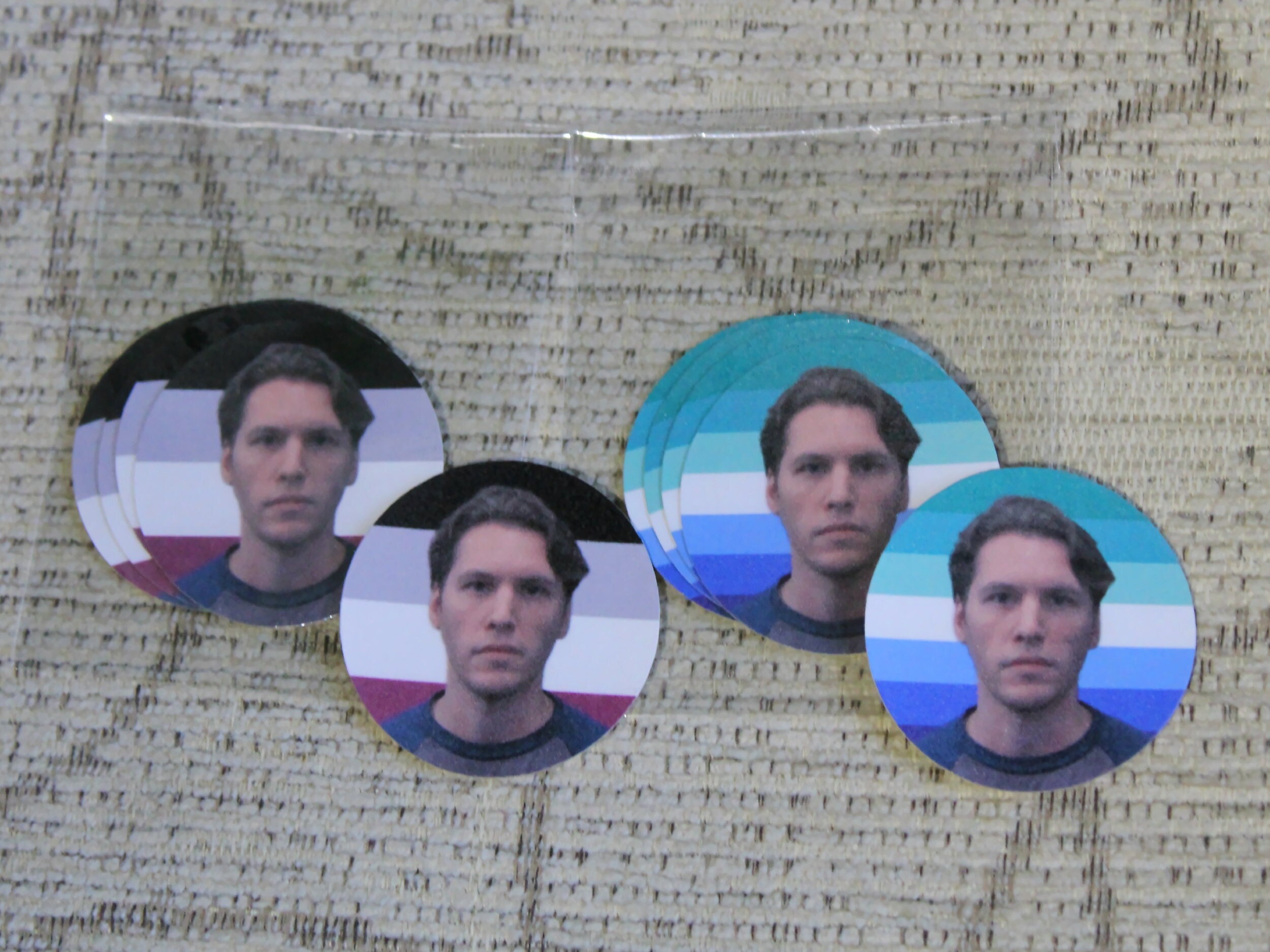 Jerma Pride Stickers Pack of 4 Jerma985 Twitch Streamer LGBTQIA ...