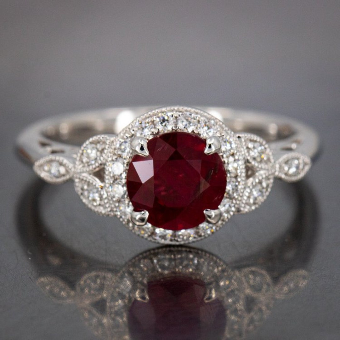 Gorgeous Spinel Ring 925 Sterling Silver Vintage Spinel Ring Beautiful ...