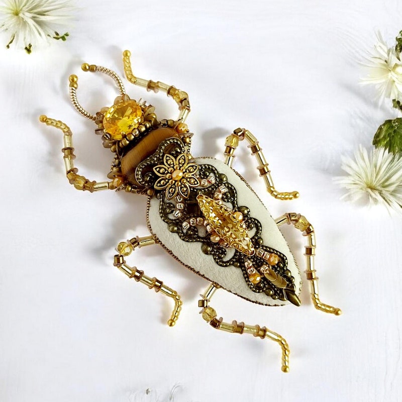 Bug Brooches - Etsy