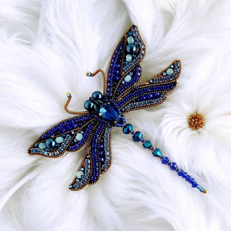 Dragonfly Pin - Etsy