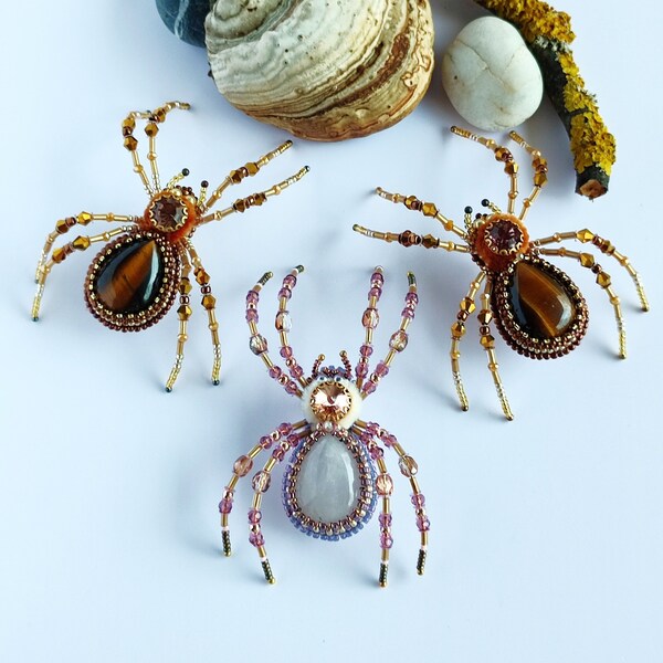 Brooch Spider - Etsy