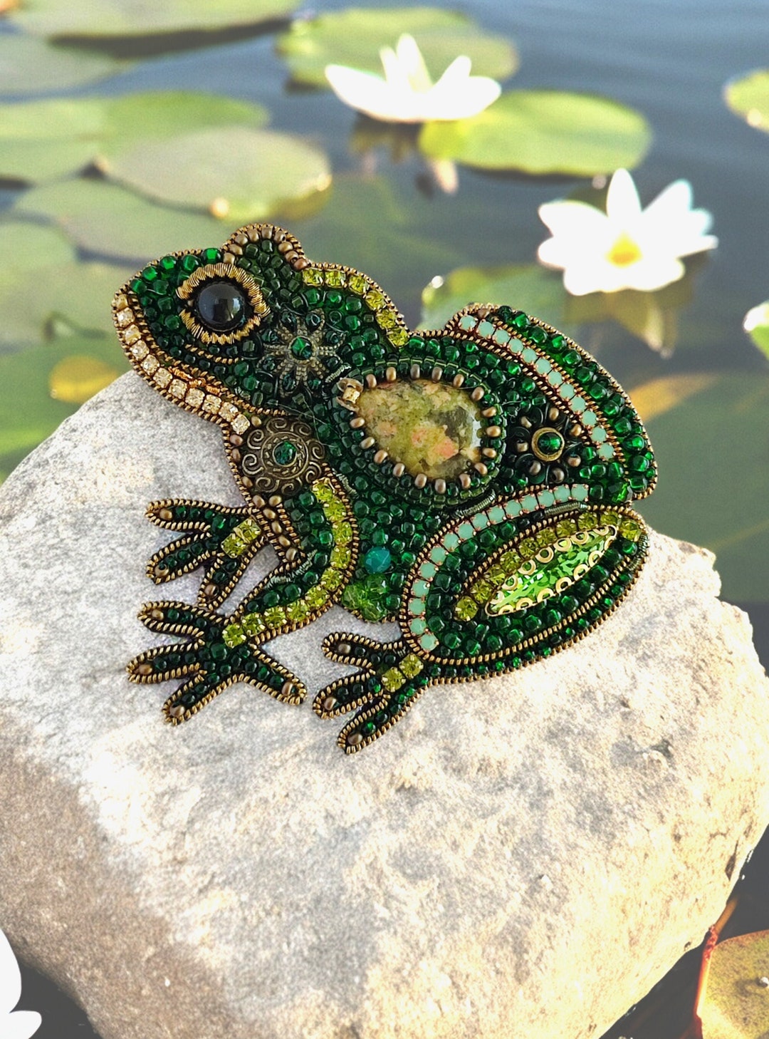 Frog Toad Pin, Cute Frog Pin Nature Inspired Gift for Frog Lover ...