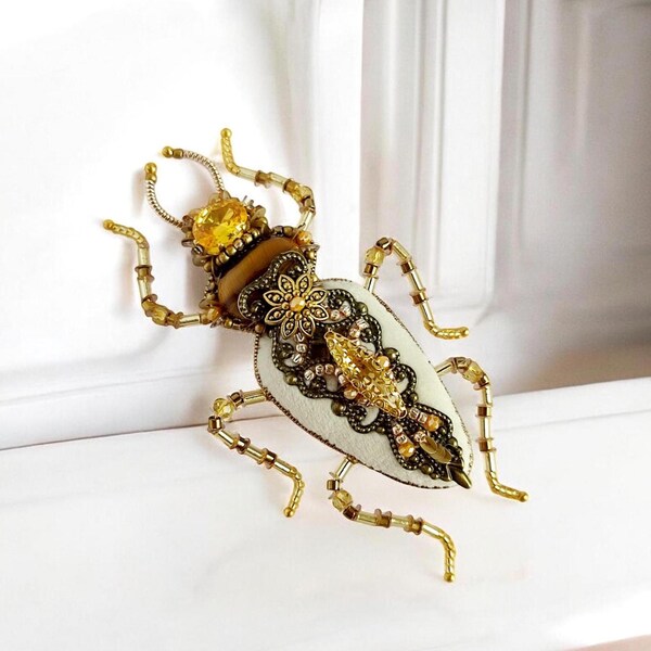 Bug Brooches - Etsy