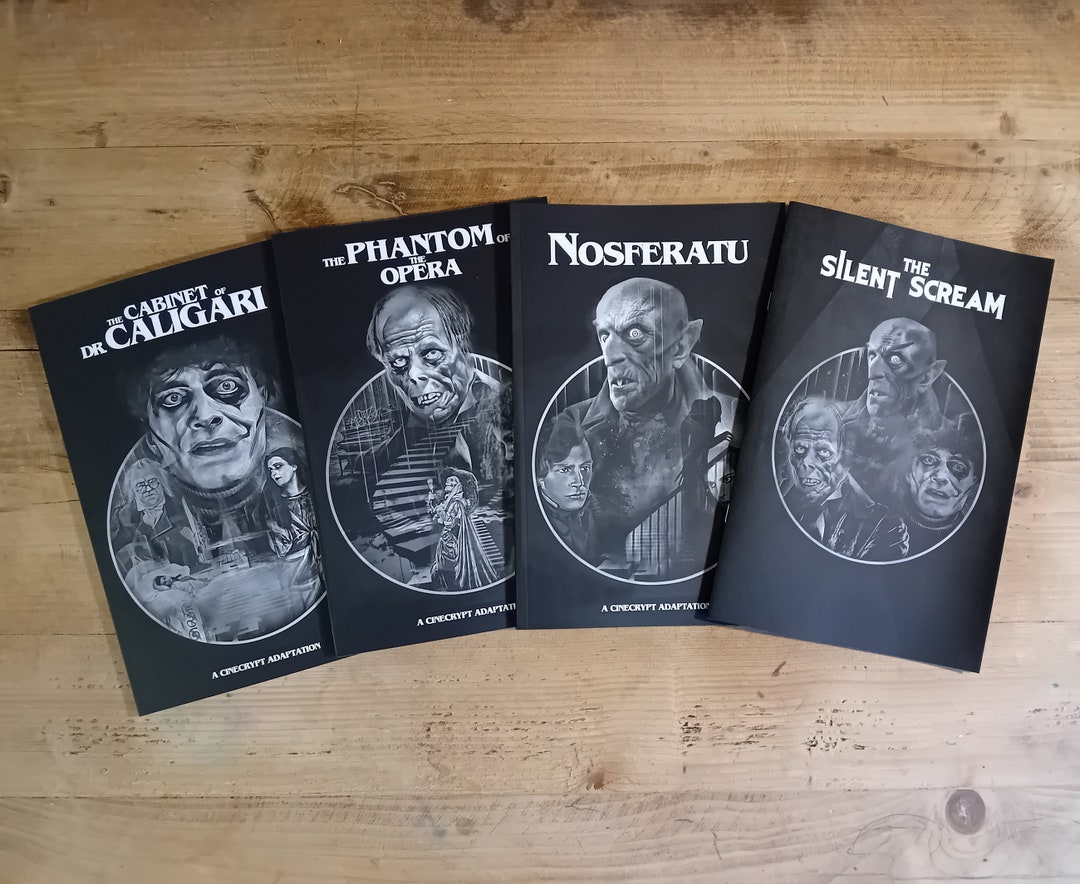 Horror Graphic Novel Bundle - Nosferatu, Caligari, and Phantom of the ...