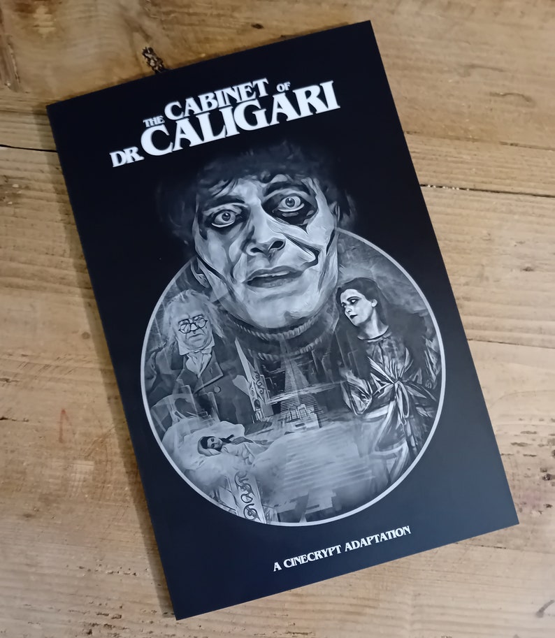 The Cabinet of Dr. Caligari - Horror Graphic Novel - Etsy