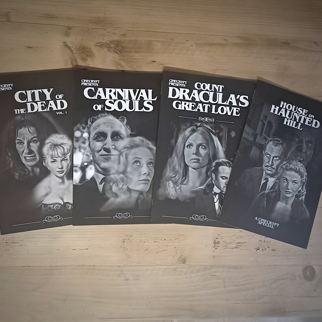 Horror Graphic Novel Bundle Carnival of Souls, House on Haunted Hill ...