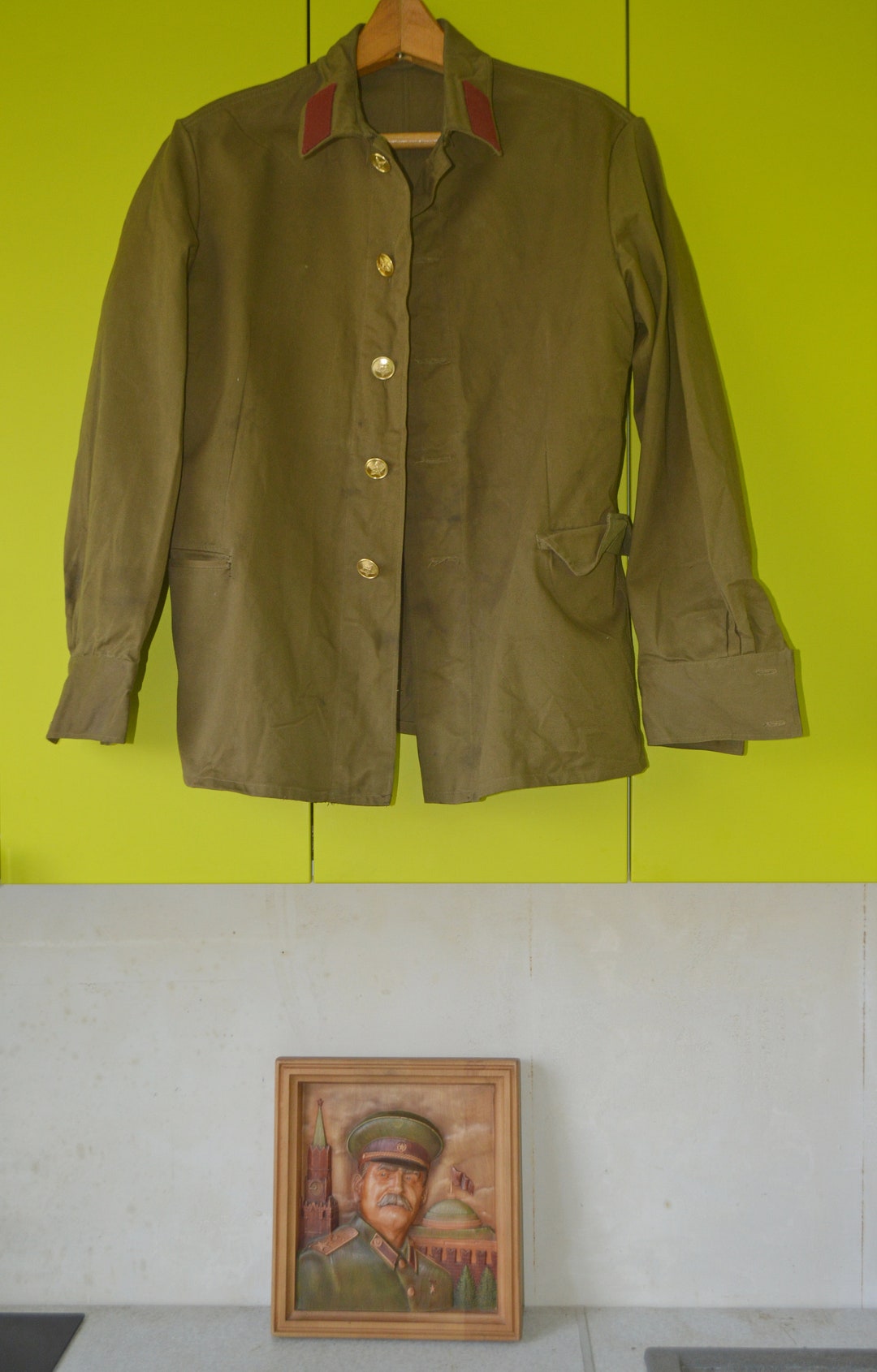 Vintage Soviet Military Infantry Soldiers Jacket M69, Original USSR ...